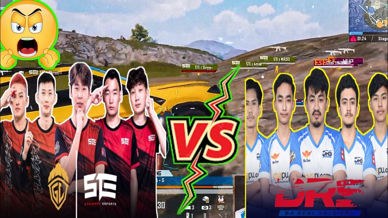 Godlike STE vs DRS Fight Pubg Mobile | Taem STE And Team DRS ...