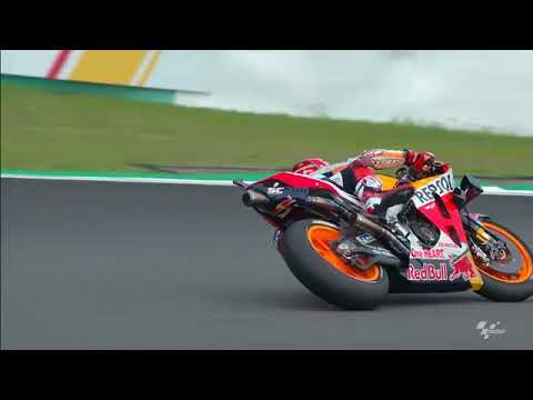 High side crash Marc Marquez #MotoGp - YouTube