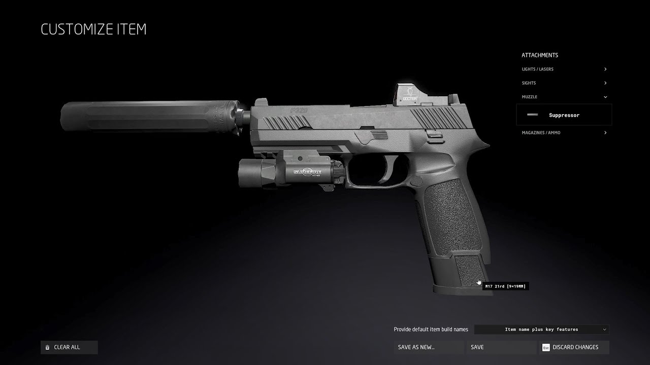 Ground Branch/ The Sig Sauer P320 (M17)/ like a John Wick gun kata, but ...