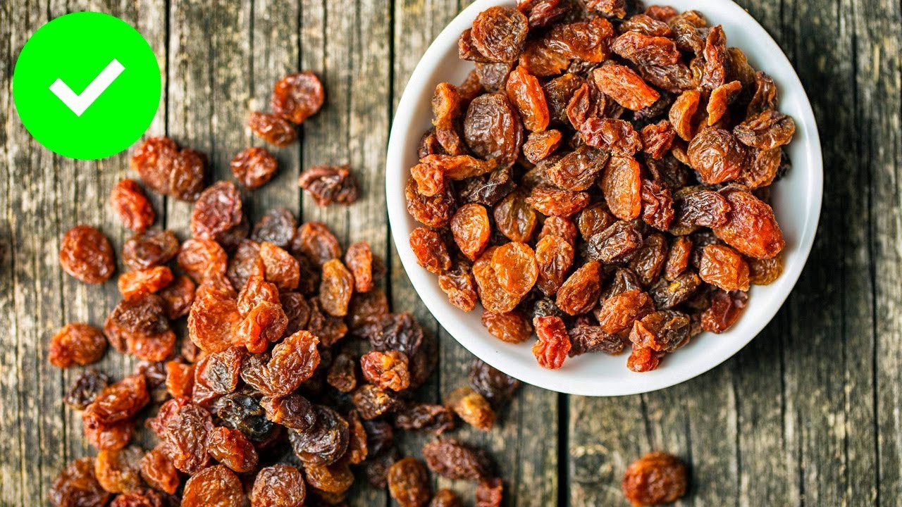 Come UVAS PASAS en ayunas y mira lo que le hace a tu cuerpo ...