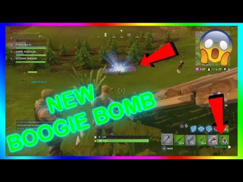 FORTNITE BATTLE ROYALE BOOGIE BOMB!(NEW BOOGIE BOMB IN FORTNITE) - YouTube