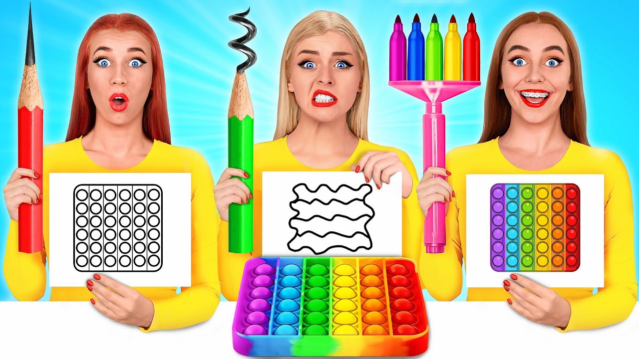 Who Draws it Better Take The Prize | Funny Situations by Multi DO Fun ...