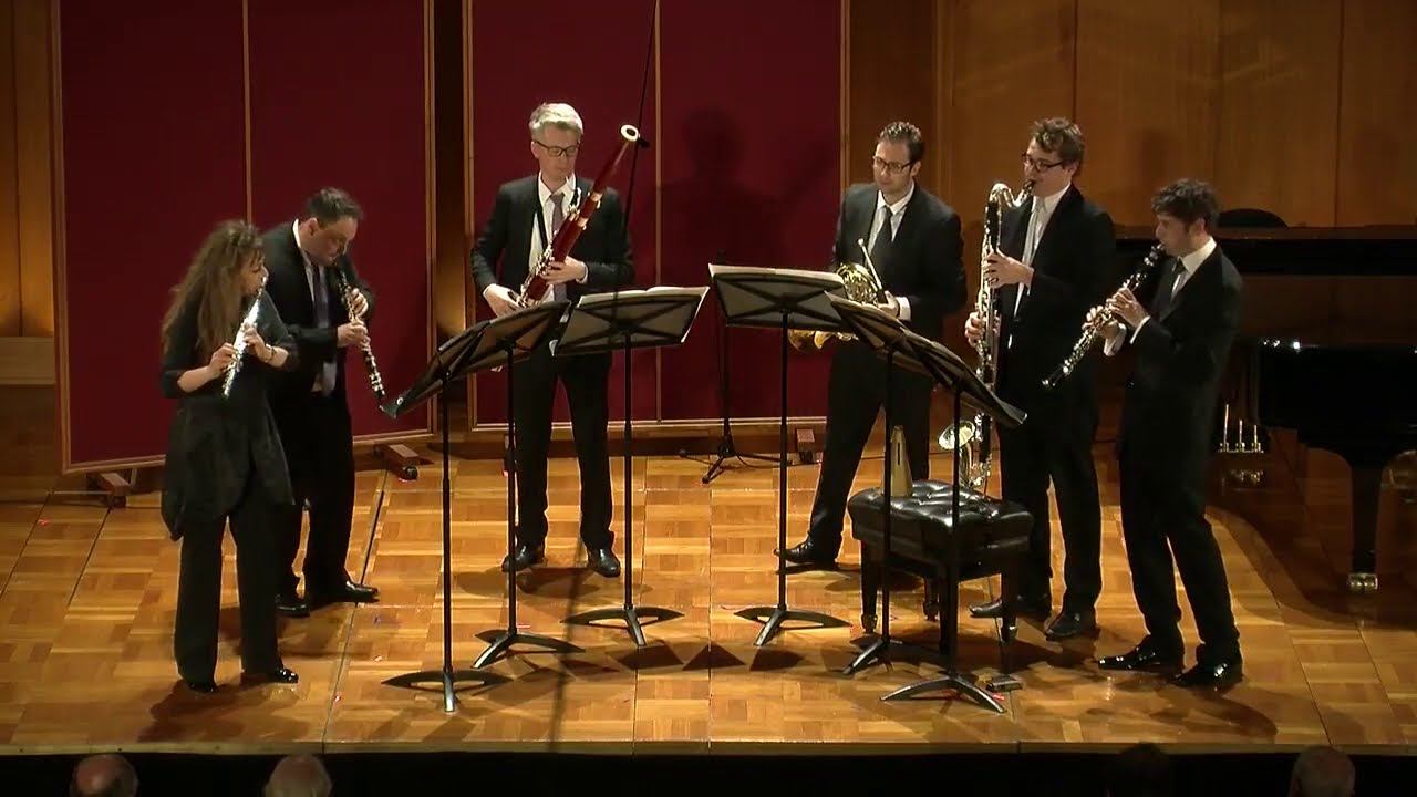 Benjamin Britten Movement for wind sextet - YouTube