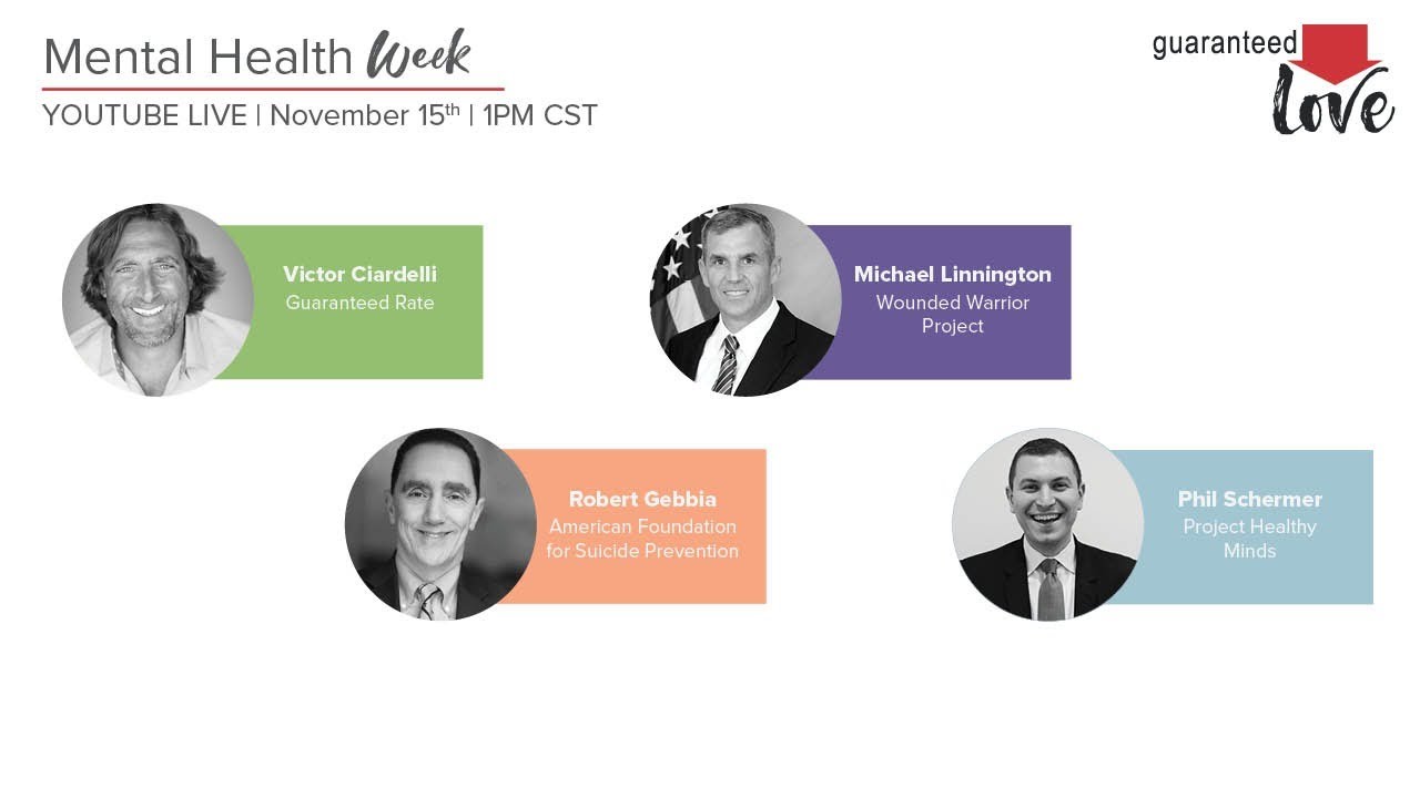 Monday: GuaranteedLove – Mental Health Week with Victor Ciardelli - YouTube
