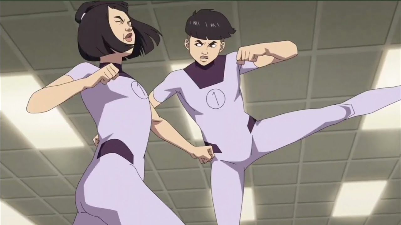 Multi-Paul And Dupli-Kate Childhood Backstory Scene - Invincible 03x05 ...