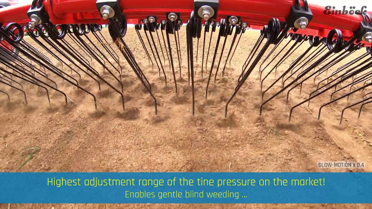 The advantages of the direct spring loaded tines precision tined weeder ...