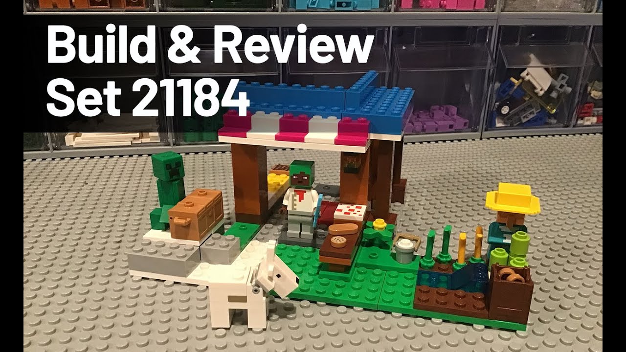 Lego Minecraft Bakery Build & Review Set 21184 - YouTube