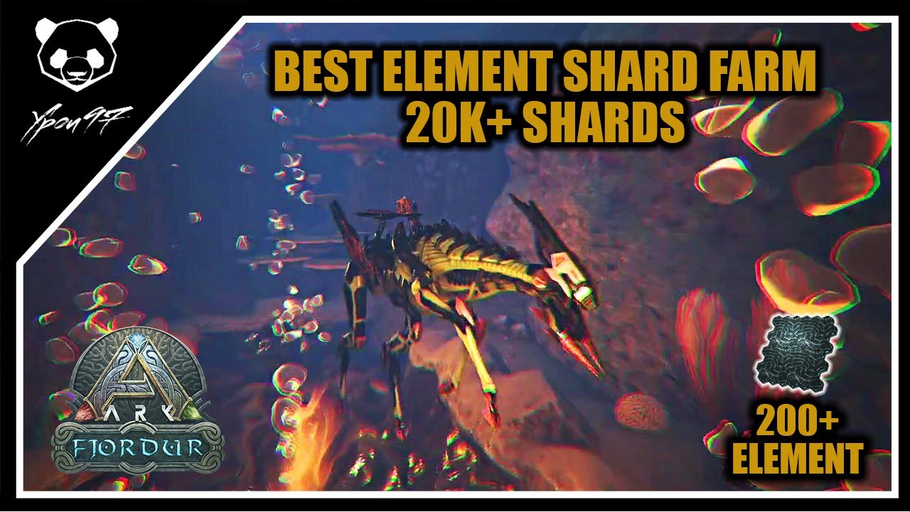 Best Element Shard Farm Location In Fjordur | ARK: Survival Evolved ...