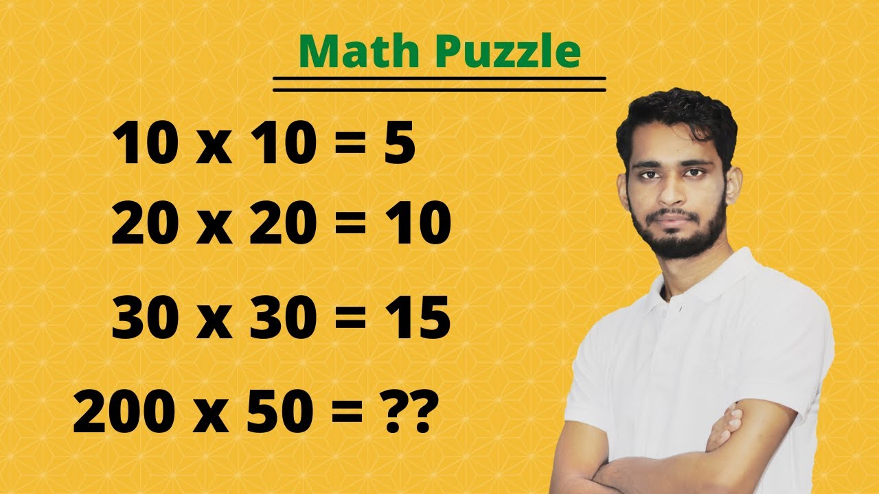Addition and Multiplication Puzzles | How to solve math Puzzle ? | Math ...