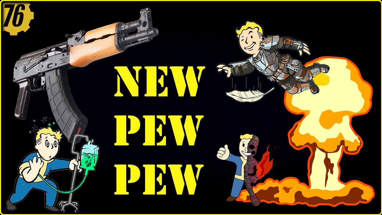 Fallout 76 PTS - You Gonna Get Addicted to This New Toy or When Pew Pew ...