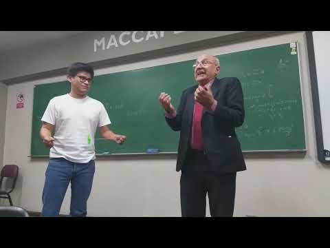MOMENTO CINETICO CON EL ING. GENARO DELGADO CONTRERAS EN LA UNI - YouTube
