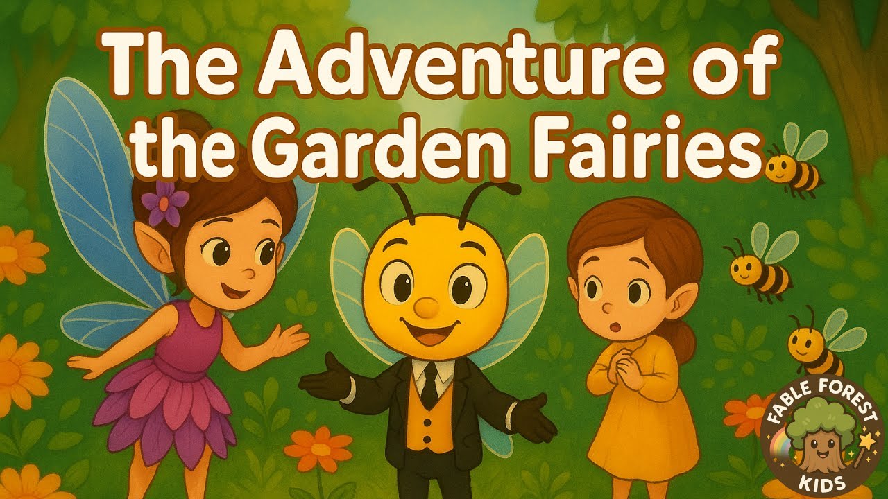 🎀 The Adventures of the Garden Fairies | Magical Bedtime Story for Kids ...