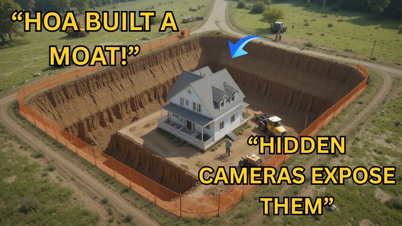 “They Dug A Moat Around My House To Scare Me—But My Hidden Cameras ...