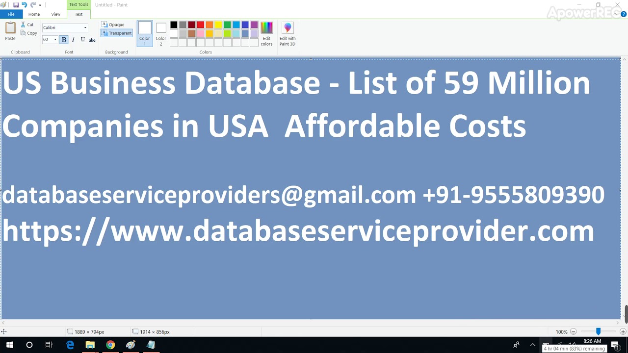 USA database, USA email database, US Data Providers list, USA b2b ...
