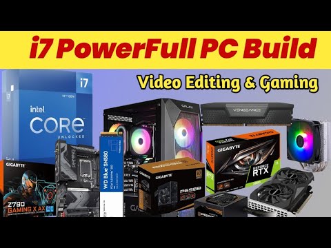 Best Budget PC Build 👍 | 4K Video Editing PC Build 🔥Intel i7 12700K PC ...