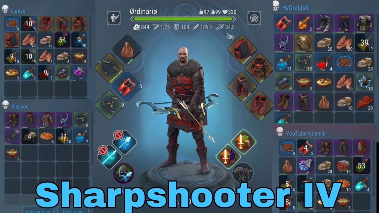 Solo pvp #12 Sharpshooter IV legendary Thor's bow - YouTube