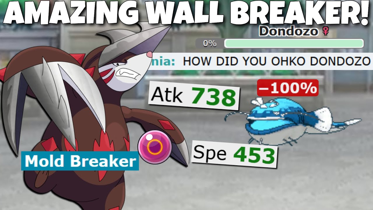 MOLD BREAKER EXCADRILL IS AN AMAZING WALL BREAKER! POKEMON SCARLET AND ...