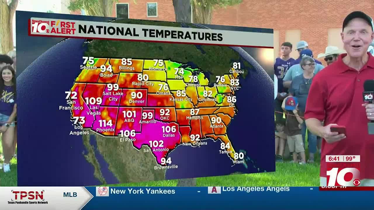 VIDEO: Summer Celebration Day 1 in Dalhart, Dave interview & weather ...