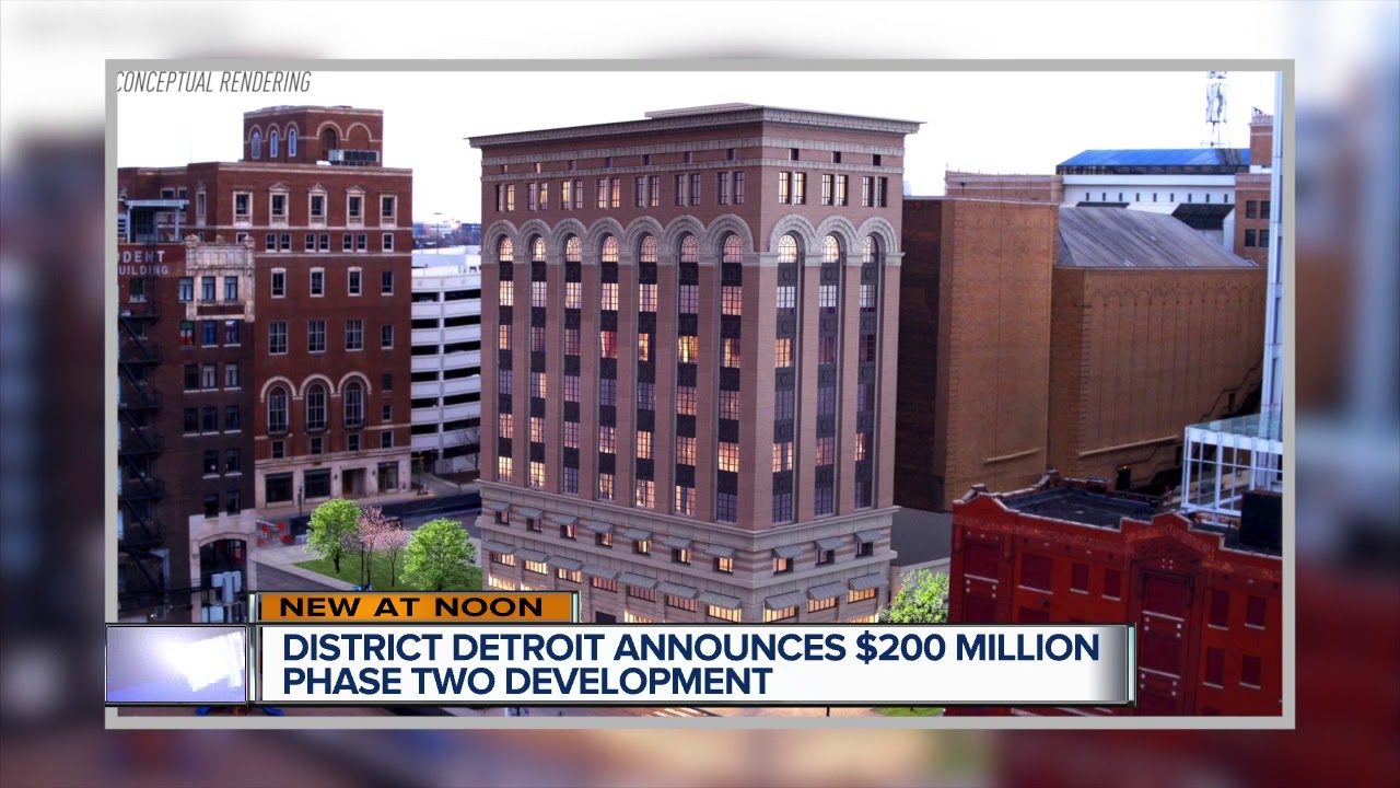 Phase two of District Detroit development includes $200 million for 6 ...