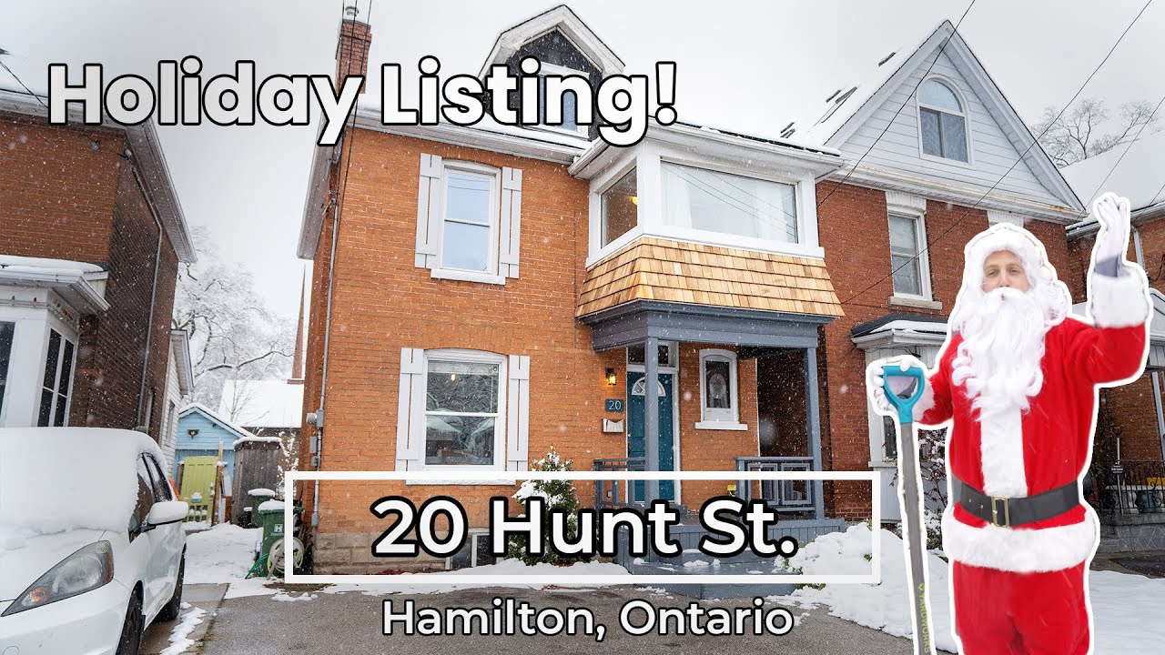 20 Hunt St | Hamilton, Ontario | Holiday Listing! | UNBRANDED - YouTube