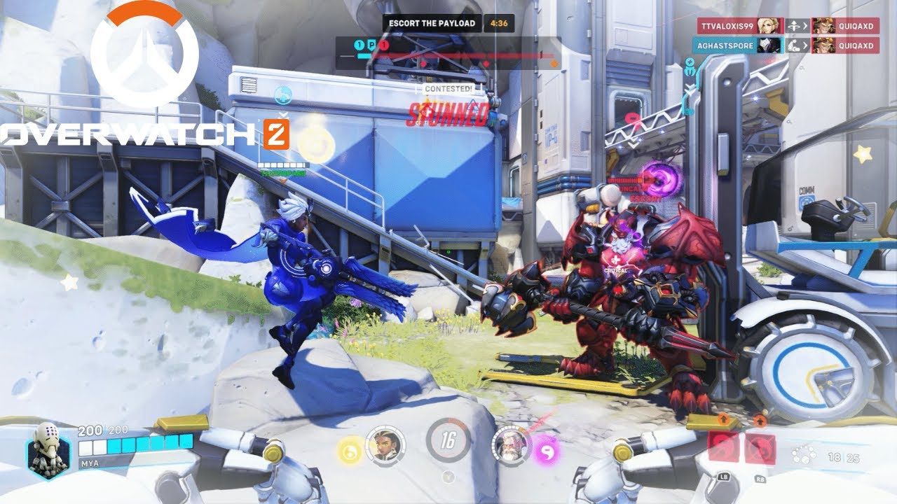 TRYING Hard In QuickPlay | OverWatch 2 Funny Moments - YouTube