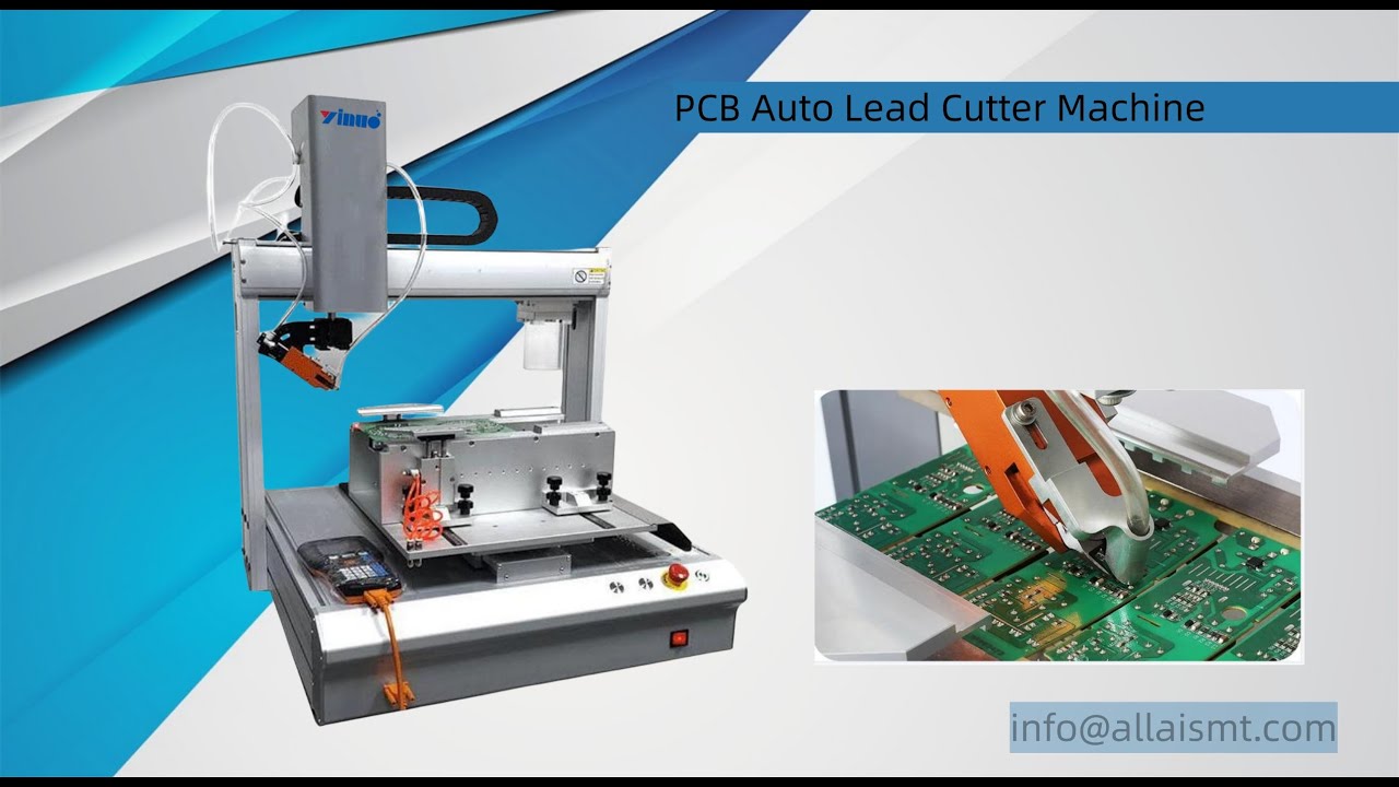 PCB Auto Lead Cutter Machine/PCB PIN Cutting Machine - YouTube