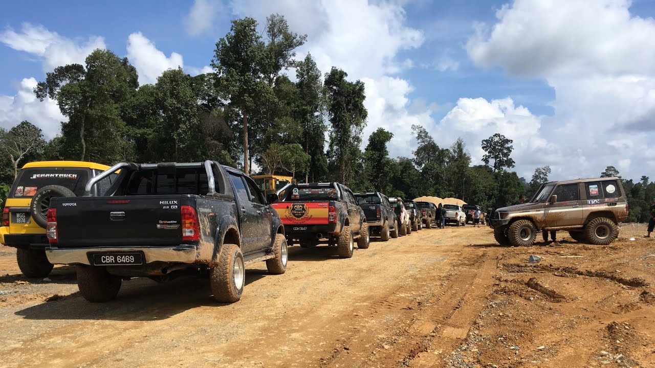 off road vlog , hilux eastern club ke kg mat daling - YouTube
