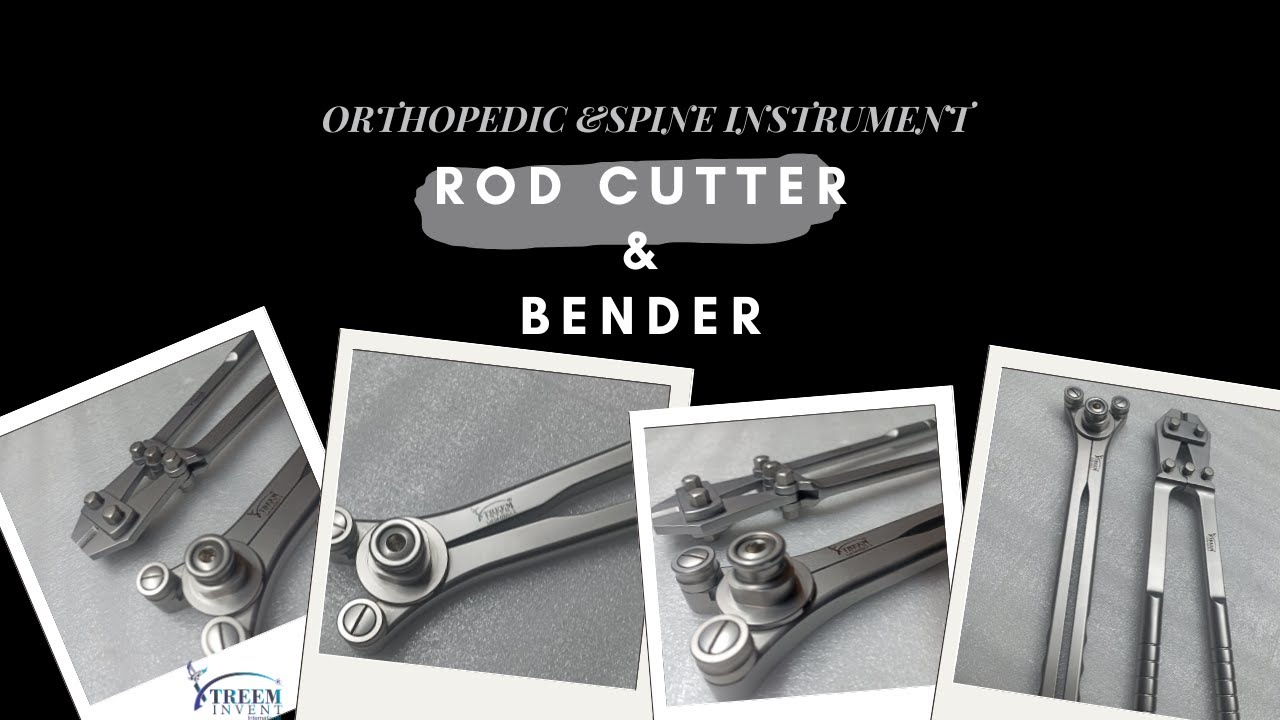 Orthopedic & Spine Rod Bender and Cutter - YouTube