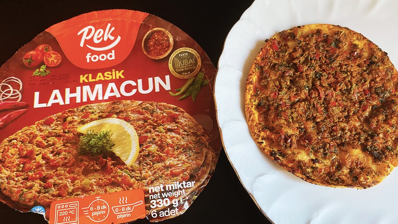 Pek Food Lahmacun Review - YouTube