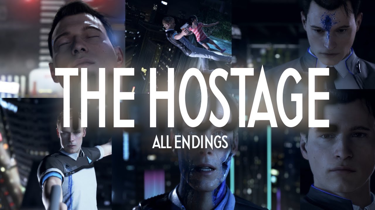 The Hostage All Endings + 100% Flowchart | Detroit: Become Human - YouTube