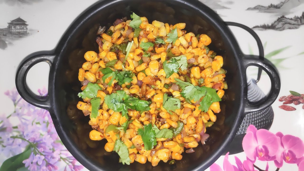 "Crispy Corn" 🌽...Your favourite Spicy Yummy #Starter #Chakhna Recipe ...
