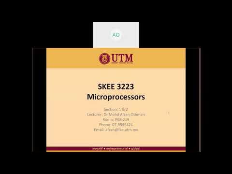 SKEE 3223 - Online Class 191020 (Module 1) - YouTube