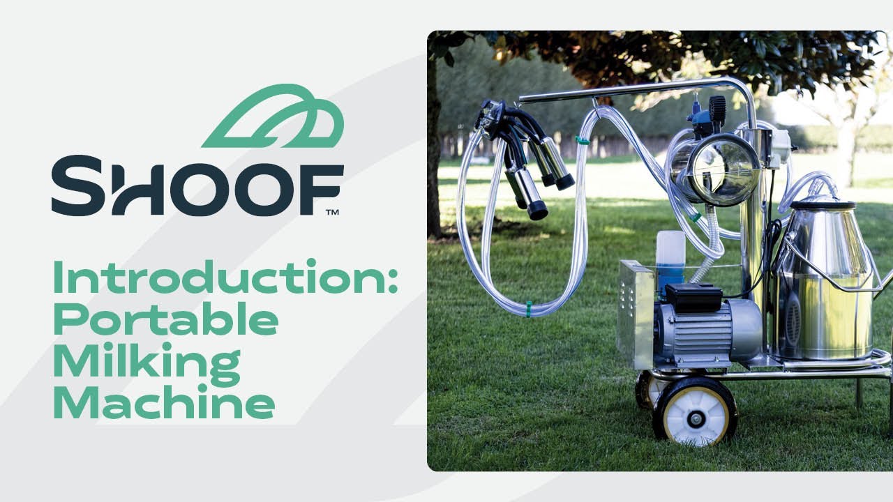 Portable Milking Machine - YouTube
