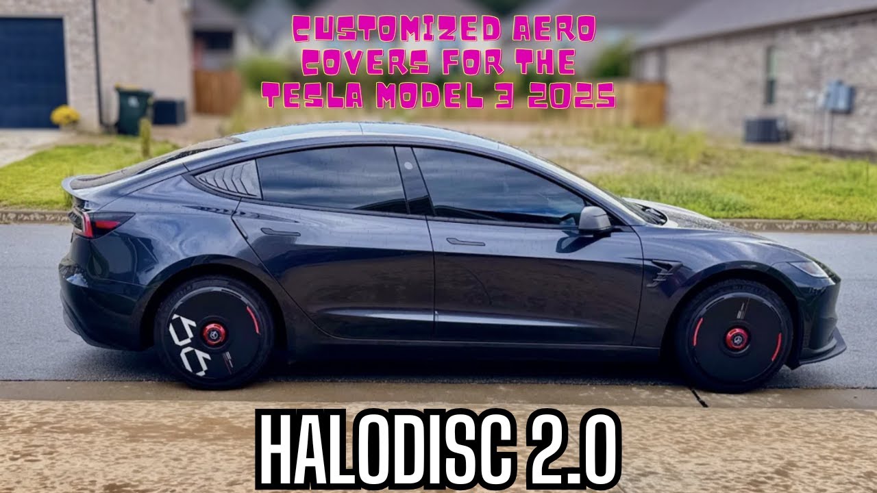 HALODISC 2 Custom Numbers Wheel Covers – Range Boost, Anti-Theft Lock ...