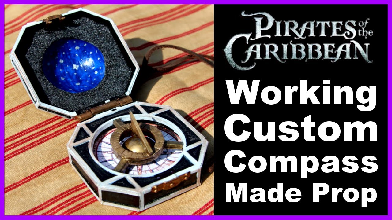 Captain Jack Sparrow's Scratchbuilt Home Made Compass Review - YouTube