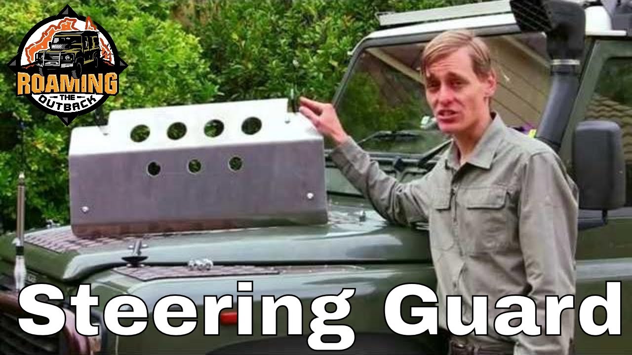 Defender Steering Guard Installation - YouTube
