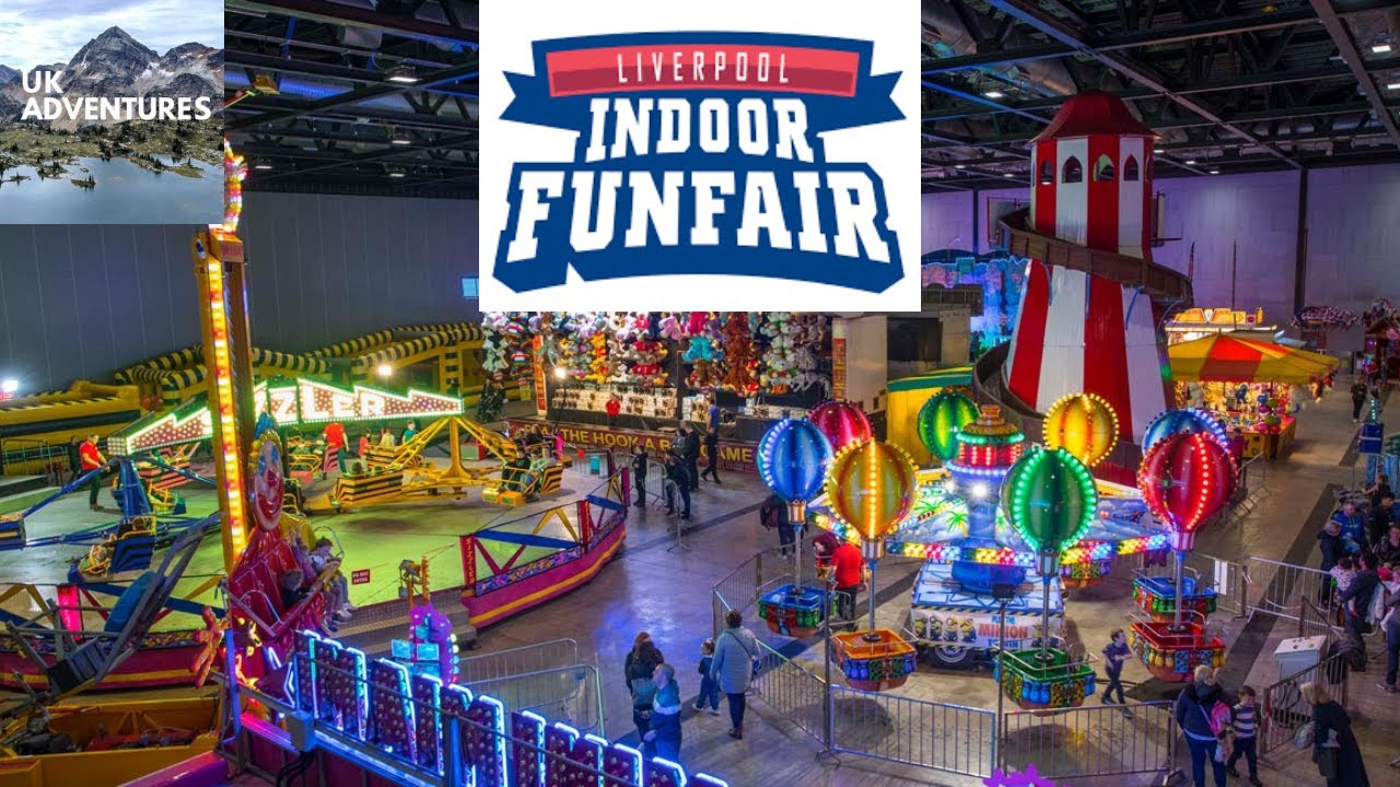 Indoor funfair liverpool 2024 lots of funfair rides for the whole ...