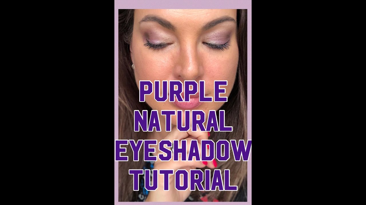 Purple Eyeshadow Tutorial - YouTube