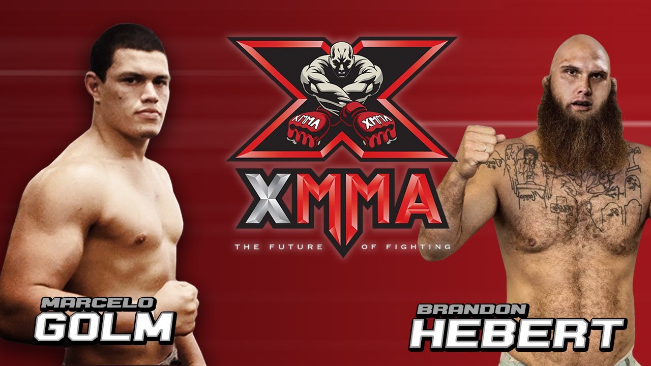 XMMA 1 | Marcelo Golm VS Brandon Hebert - YouTube