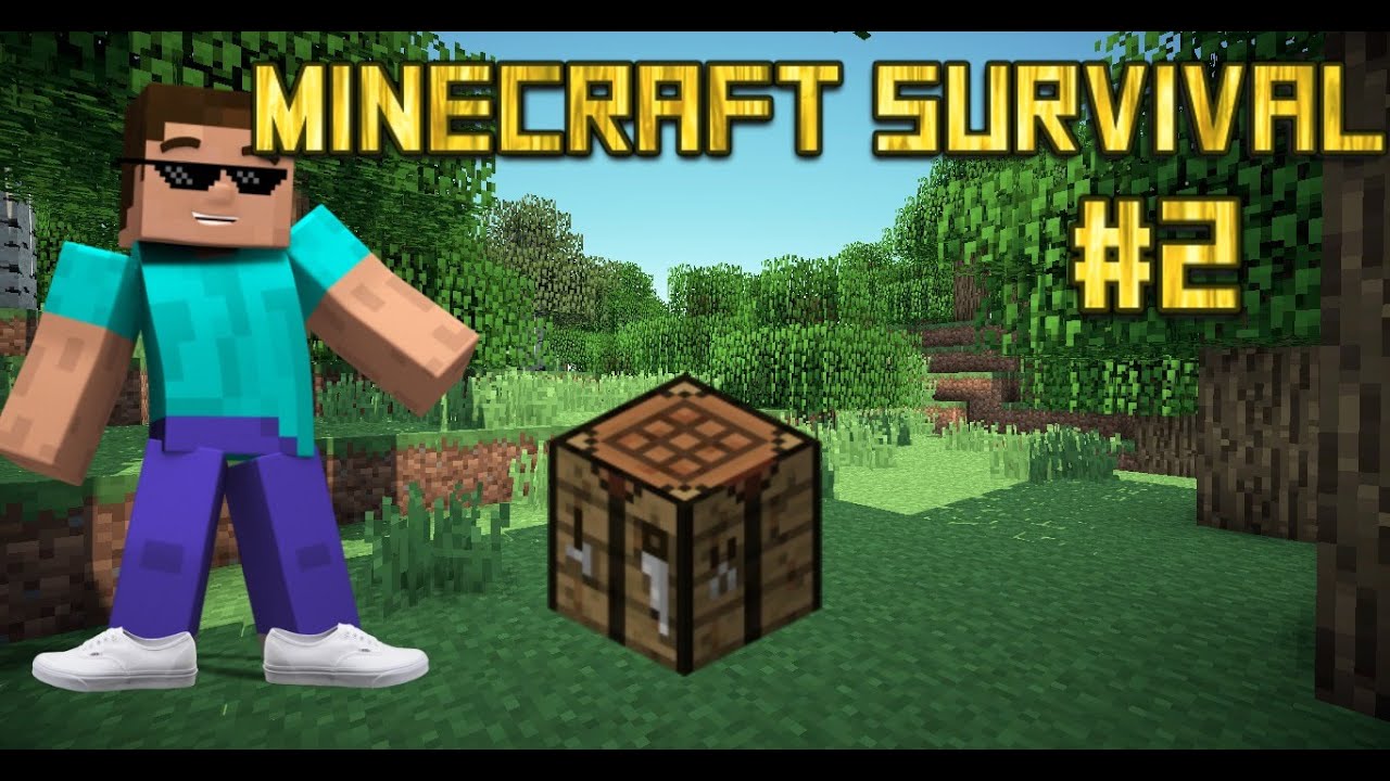 Minecraft Survival #2 w/ TaylorGhost White Vans and Adele - YouTube