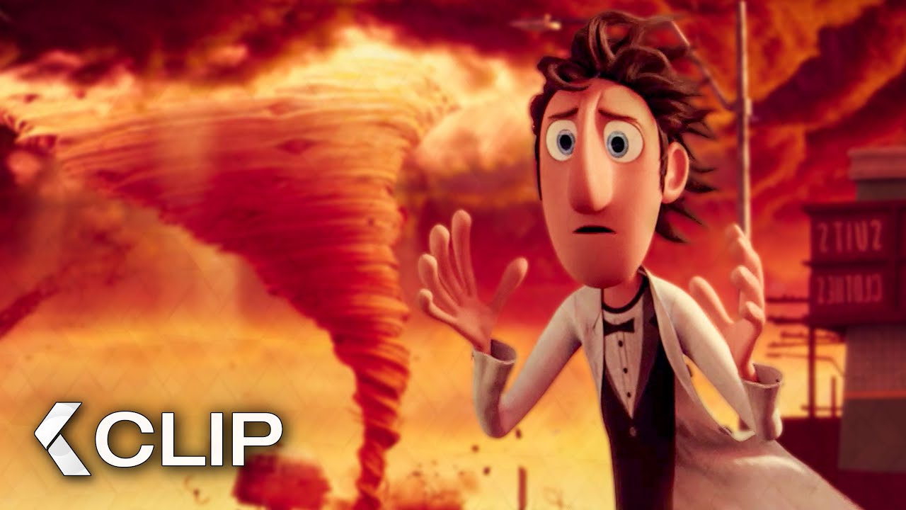 Spaghetti Tornado Scene - CLOUDY WITH A CHANCE OF MEATBALLS (2009 ...