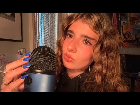 [ASMR] Your Fav Triggers For 1 Hour (mouth sounds, French, inaudible, etc.)