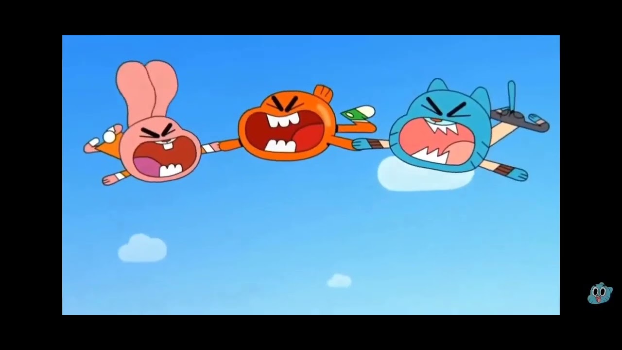 gumball darwin and anais scream - YouTube