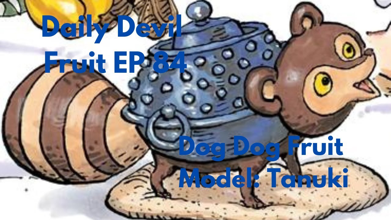 DAILY DEVIL FRUIT EP 84: DOG DOG FRUIT MODEL: TANUKI - YouTube