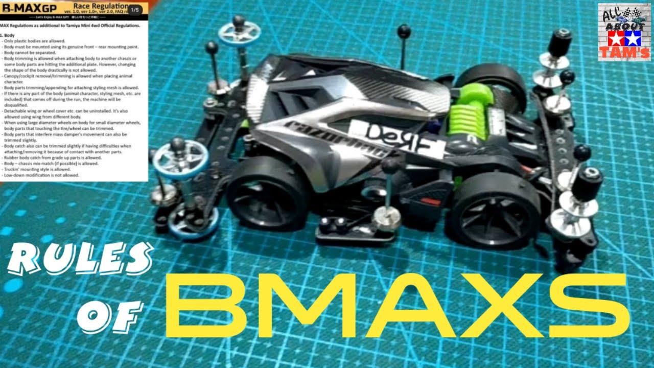 BMAXS 'RULES'of tamiya mini4wd🏎️🏁🏆 - YouTube