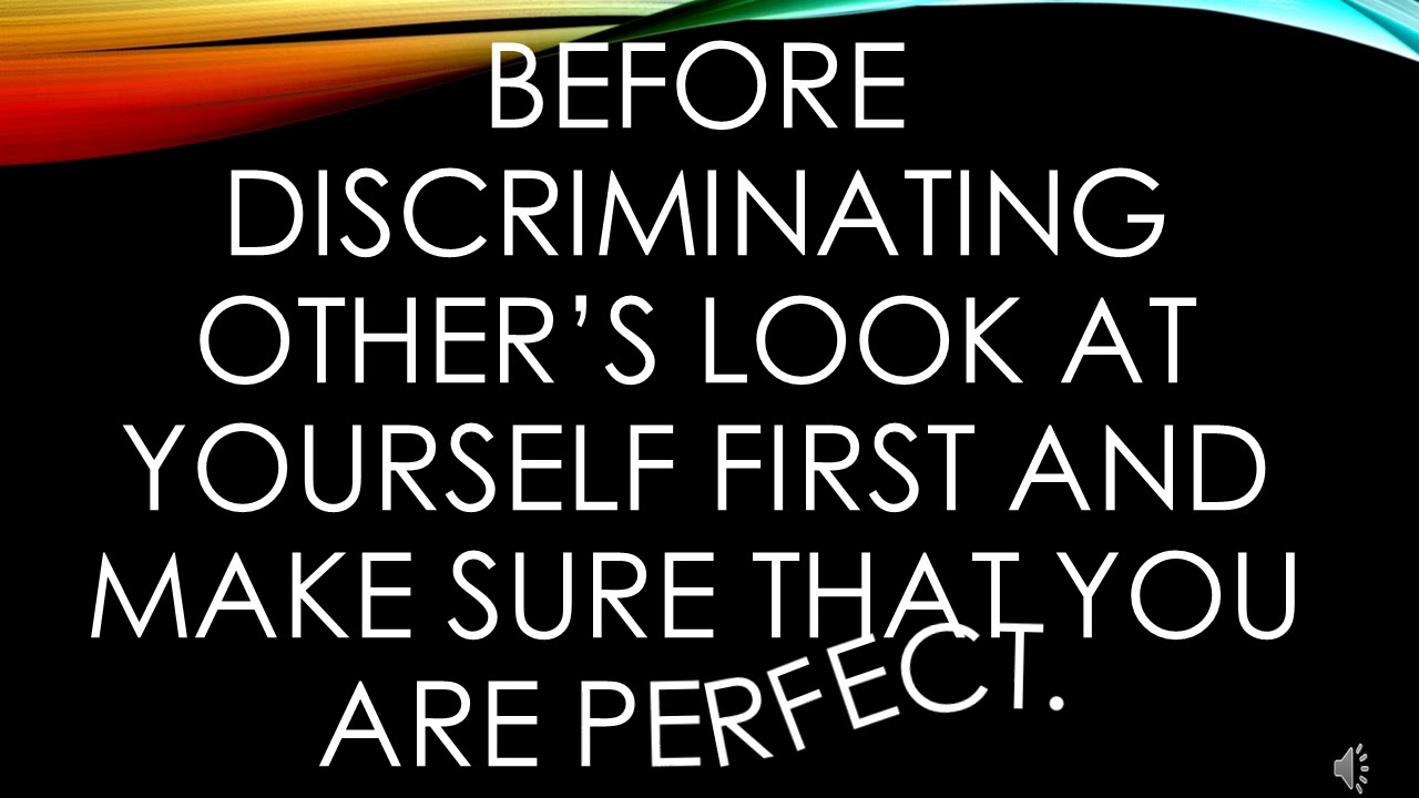 discrimination advocacy advertisement - YouTube