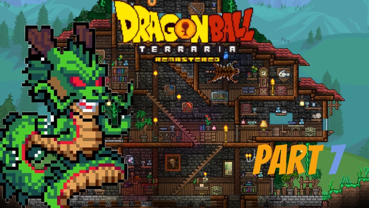 The Legendary Super Saiyan is Born! - Dragon Ball Terraria Part 7 - YouTube
