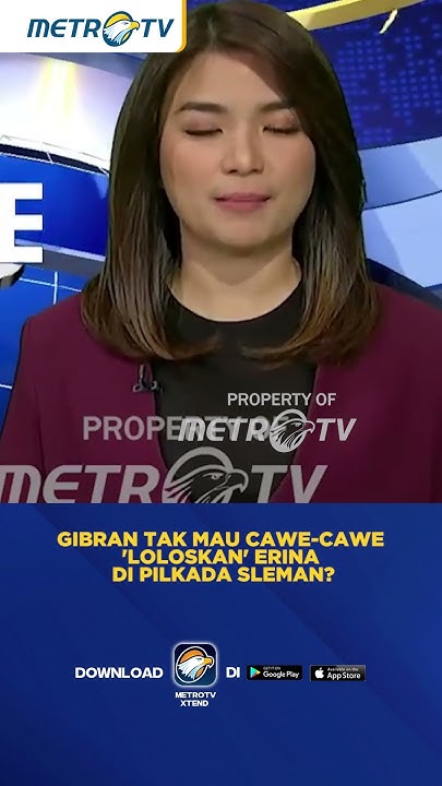 Gibran Tak Mau Cawe cawe 'Loloskan' Erina di Pilkada Sleman? #shorts - YouTube