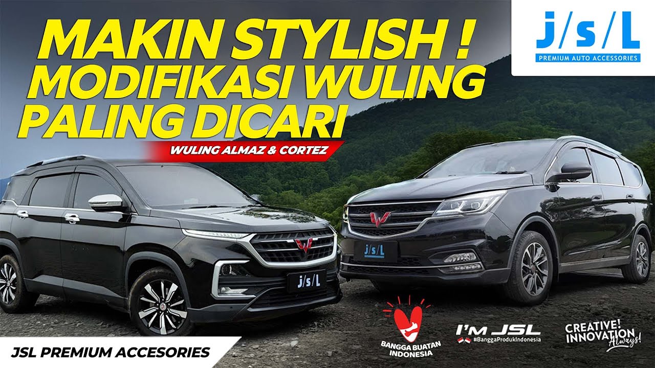 AKSESORIS WULING ALMAZ & CORTEZ JSL TERLENGKAP!! JSL ACCESSORIES - YouTube