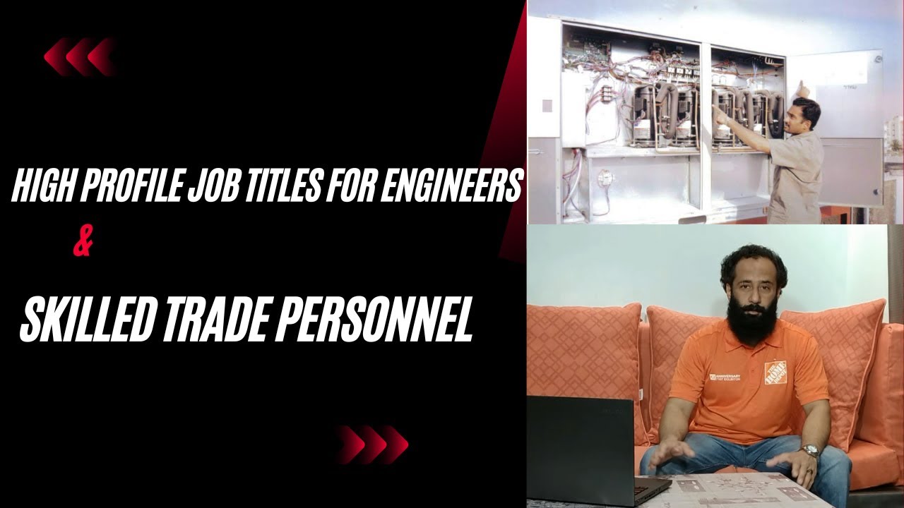 How to apply for High Profile Job Titles for Engineers & Skilled Trade ...